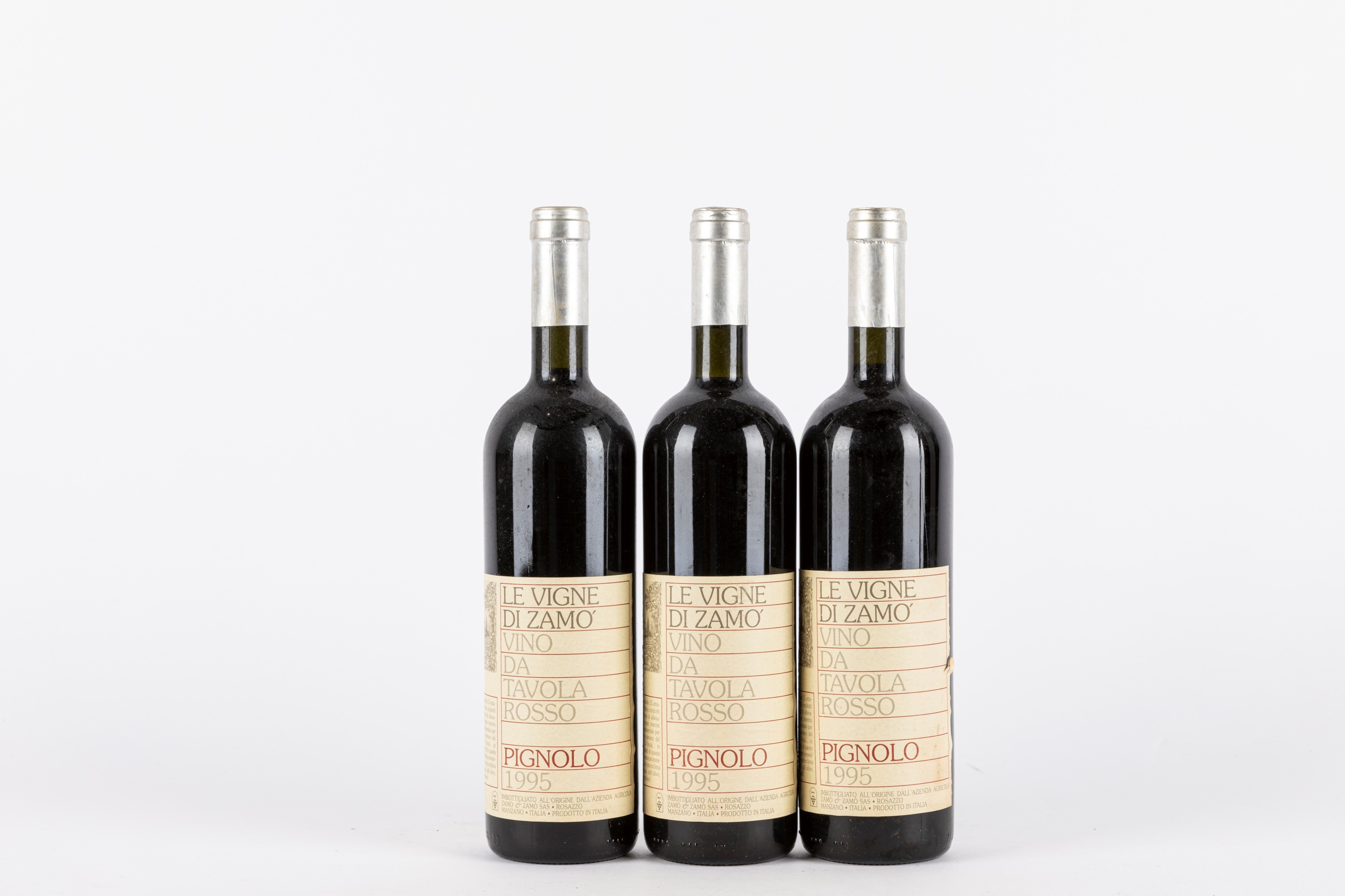 Friuli-Venezia Giulia - Vigne di Zamò Pignolo (3 BT) 1995 | Fine Wines ...