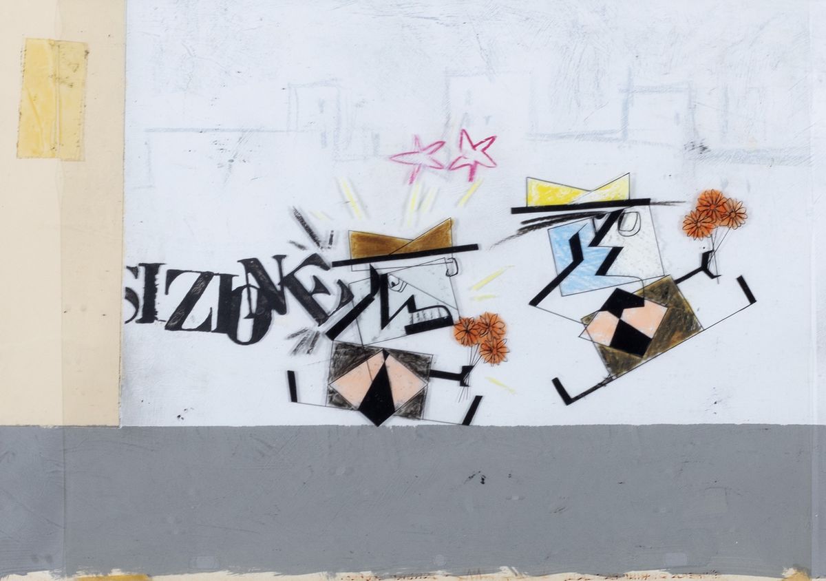 Pino Pascali - Bozzetto per spot pubblicitario anni '60 | Arte Moderna ...