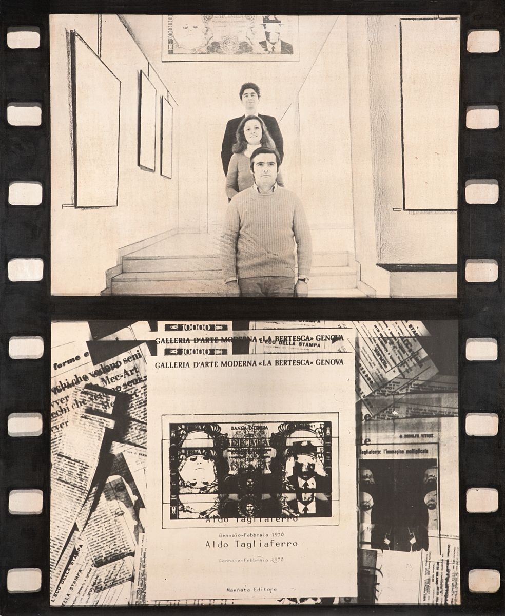 Aldo Tagliaferro - Verifica di una mostra, 1970 (particolare n. 37 ...