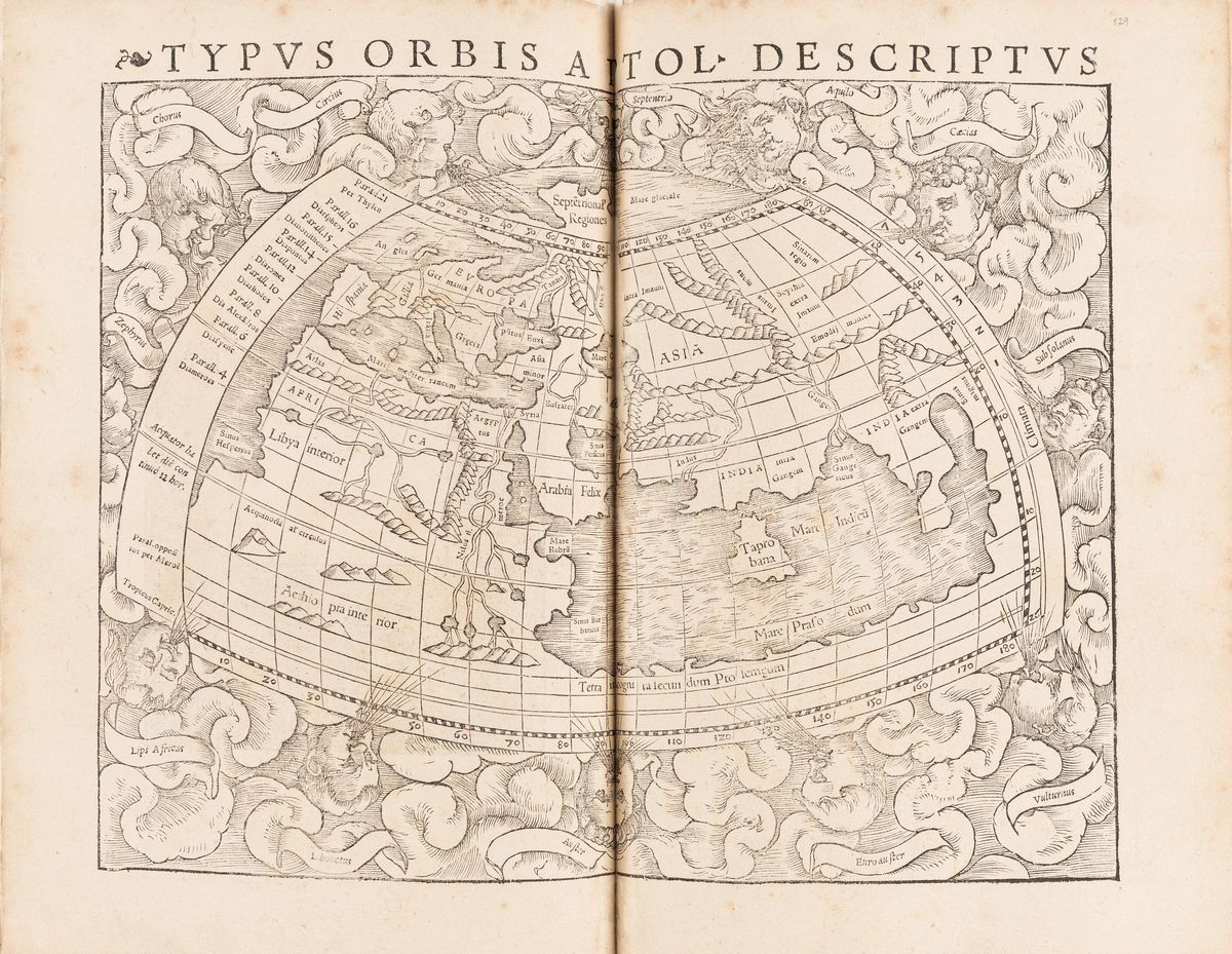 Cartografia - Tolomeo, Claudio - Geographia universalis, vetus et nova ...