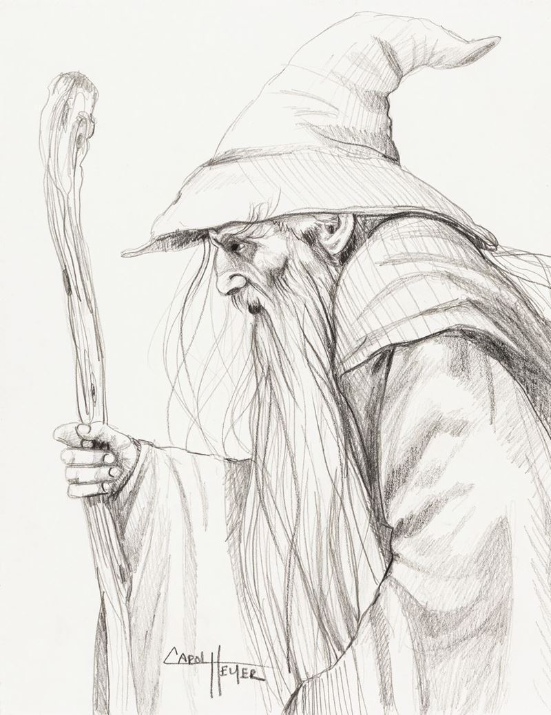 Carol Heyer - Gandalf 2012 | L'Arte de ''Il Signore degli Anelli ...