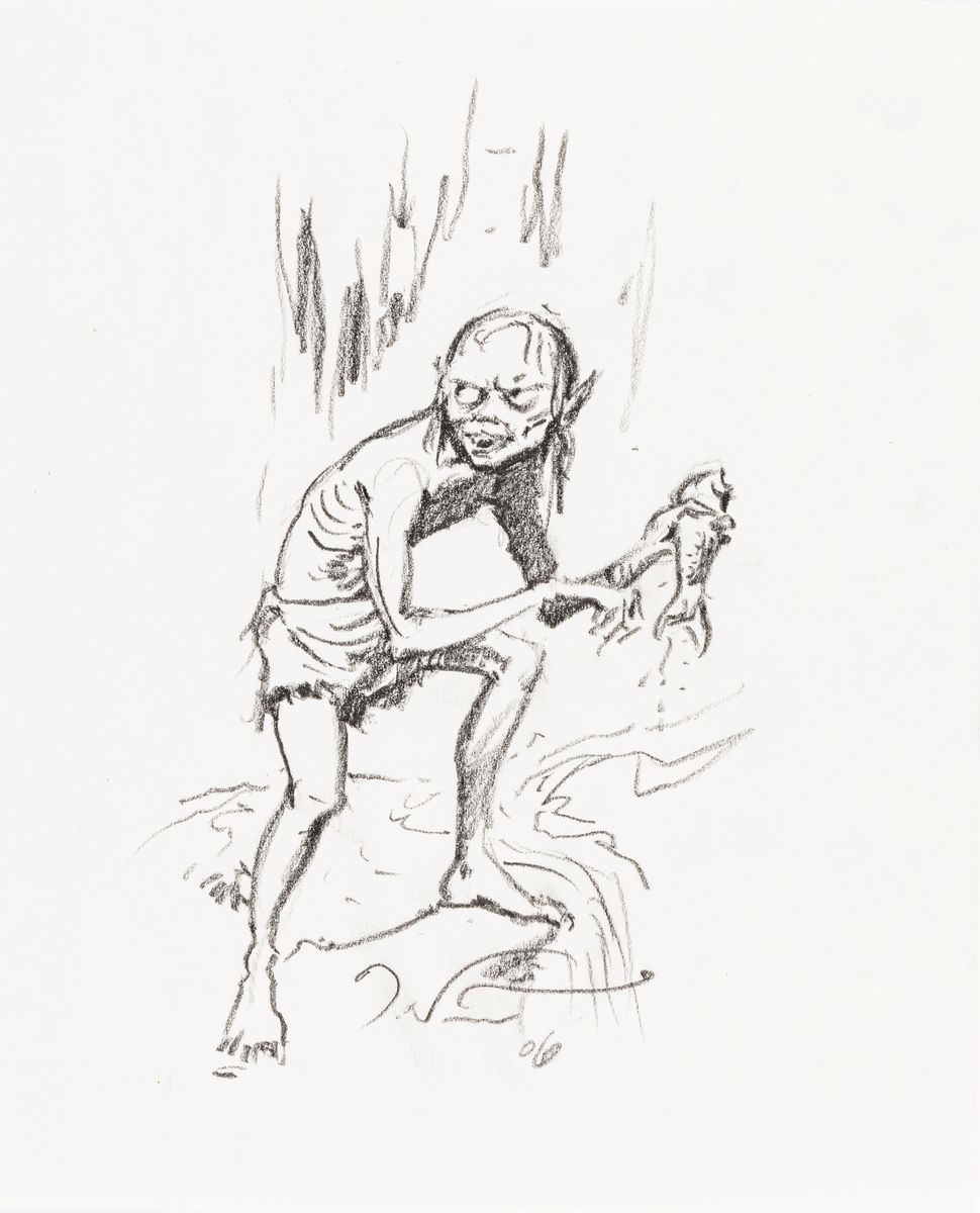 Ted Nasmith - Gollum 2006 | The Art of ''The Lord of the Rings ...