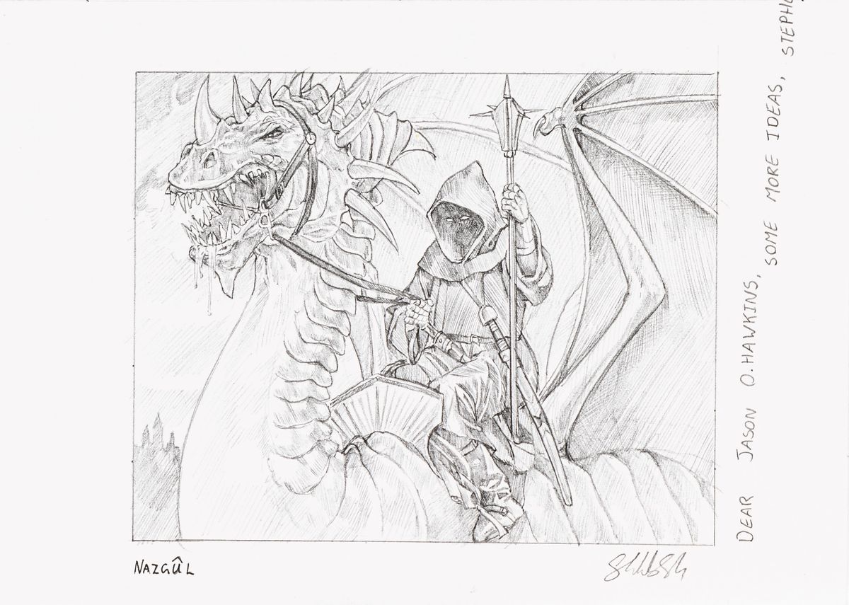 Stephen Walsh - Nazgul 1996 | The Art of ''The Lord of the Rings ...