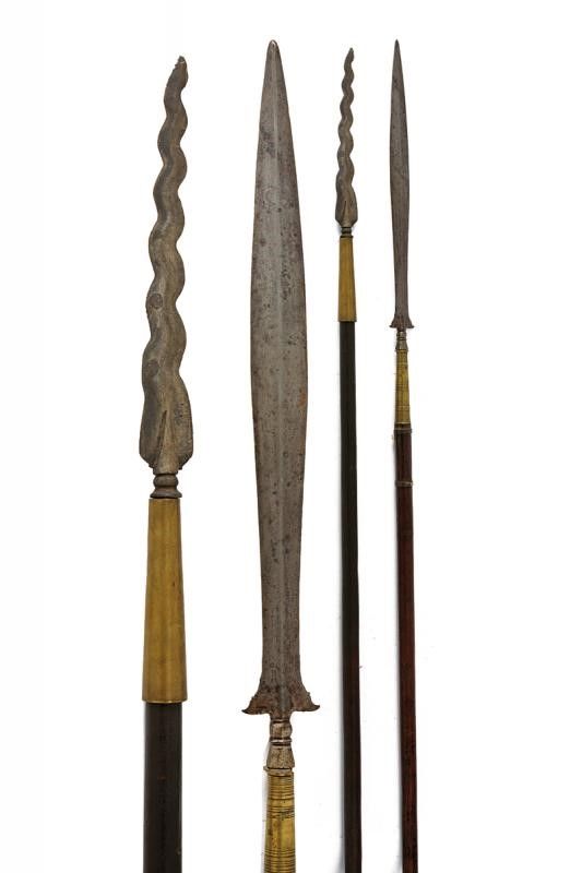 A lance (lot of two) | Rare and Fine Antique Arms from the Malay ...