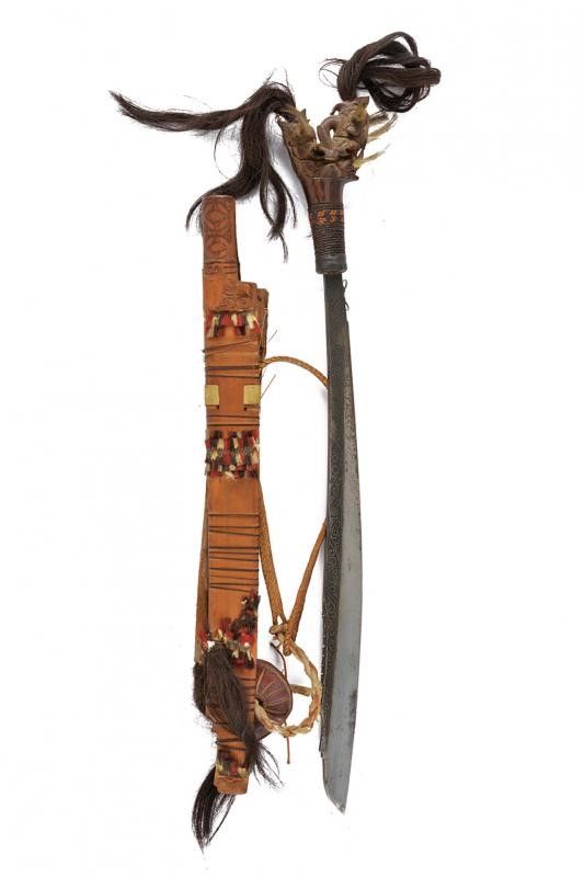 A Mandau / Parang ilang of the Kenyah-Dayak | Rare and Fine Antique ...