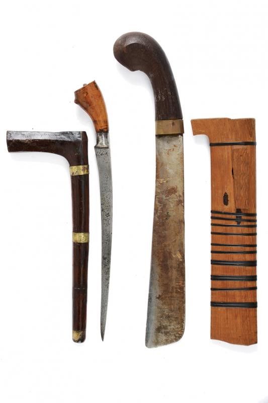 A sewar and a machete | Rare and Fine Antique Arms from the Malay ...