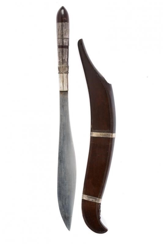 A Pattani knife | Rare and Fine Antique Arms from the Malay Archipelago ...