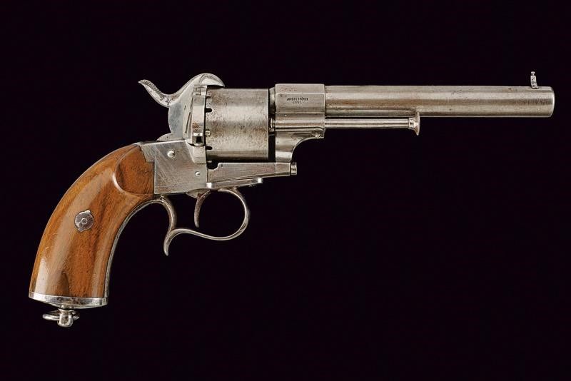Revolver Lefaucheux a spillo sul modello 1858/1859 di Jongen Freres ...