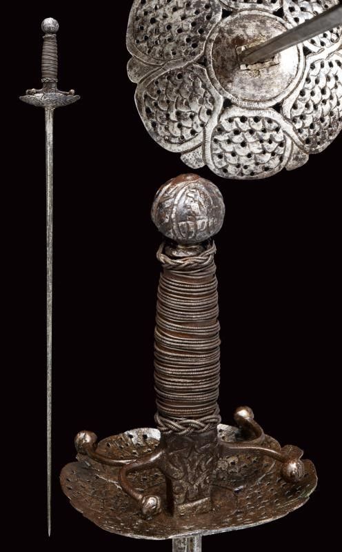 Interessante spada da duello | Armi Antiche, Armature e Militaria ...