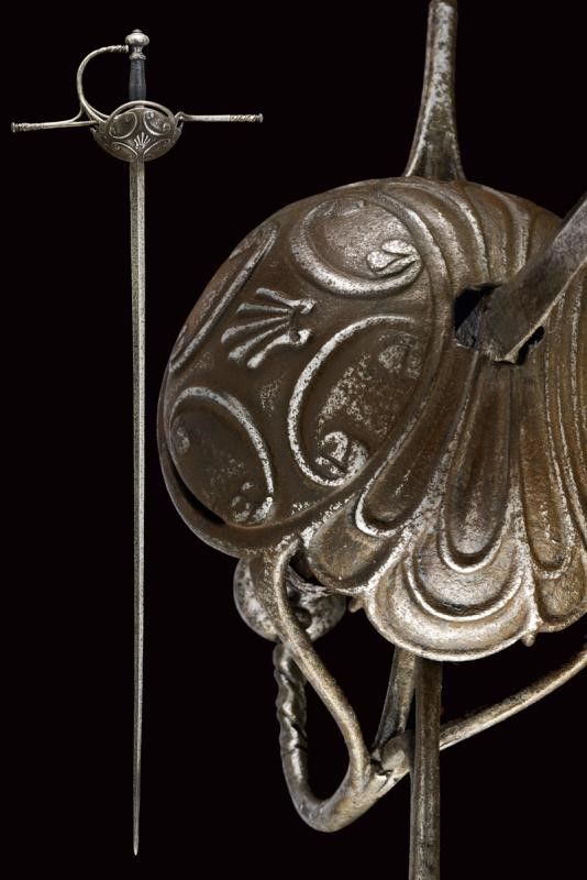 A cup-hilted sword with Caino blade | Rare and Fine Antique Arms ...