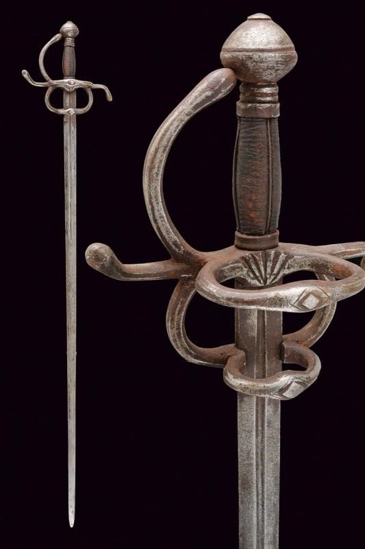 Spada da lato nello stile del tardo XVI secolo | Armi Antiche, Armature ...