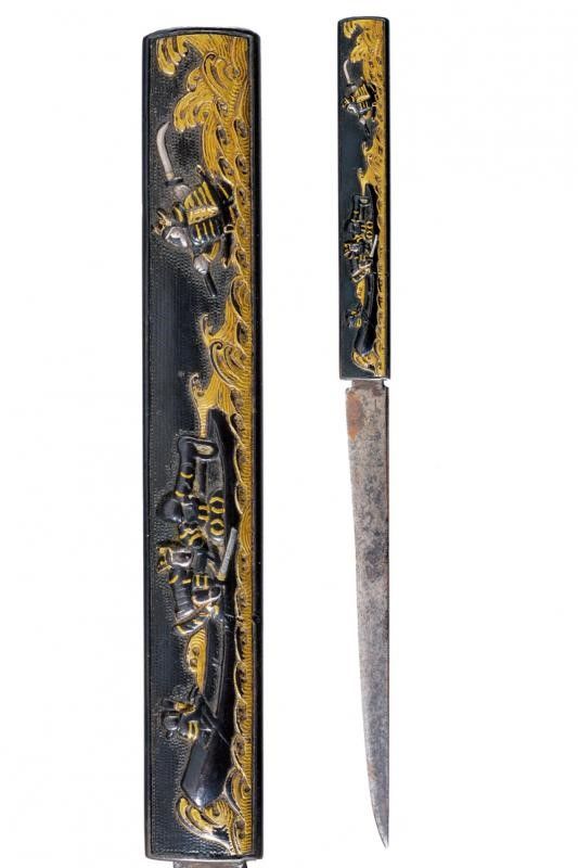 A fine kozuka with kogatana | Rare and Fine Antique Arms, Armour and ...