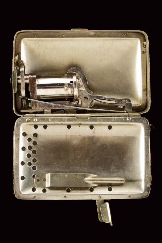 Rarissimo pepperbox revolver a spillo in borsellino Frankenau | Armi ...