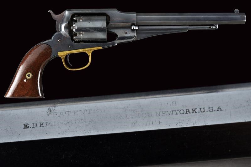 Remington 1858 New Model Revolver | Armi Antiche, Armature e Militaria ...