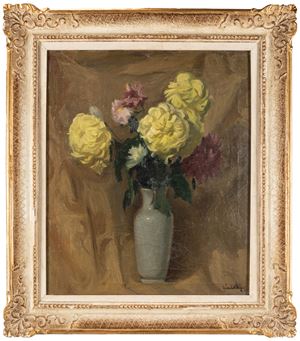 Luciano Ricchetti - Chrysanthemums 1945 | 19th and 20th Century ...