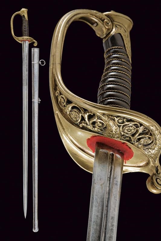 A French-style infantry officer's sword about 1860 | Military Arms and ...
