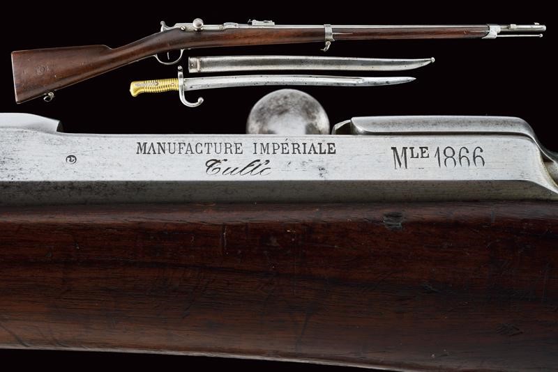 Fucile Chassepot Mod. 1866 con baionetta 1868 | Armi Militari e ...
