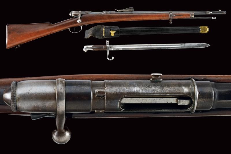 Fucile Vetterli Mod. 1870 TS con baionetta 1870 - 1890 circa | Armi ...