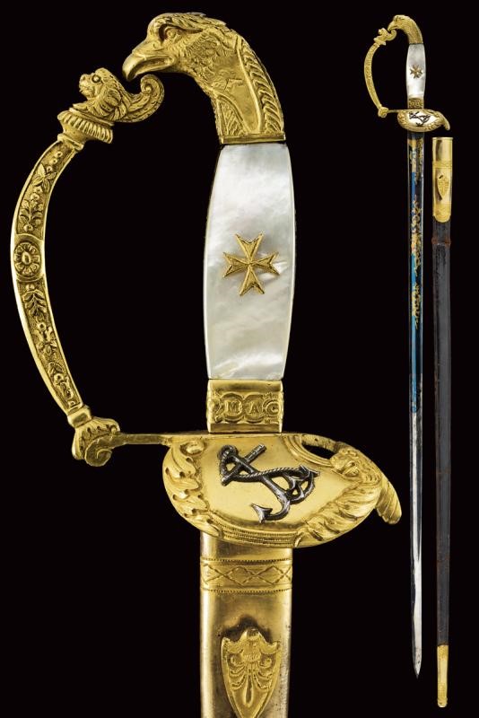 Bellissima spada da cavaliere dell'Ordine di Santo Stefano | Armi ...