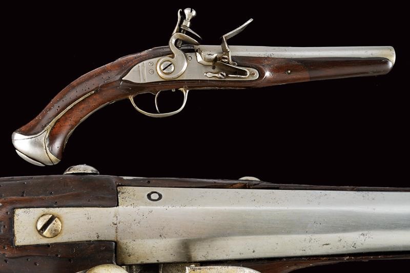 Pistola da cavalleria a pietra focaia | Armi Militari e Memorabilia ...