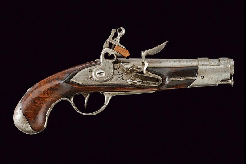Pistola a pietra focaia da gendarmeria mod. 1770 | Armi Militari e ...