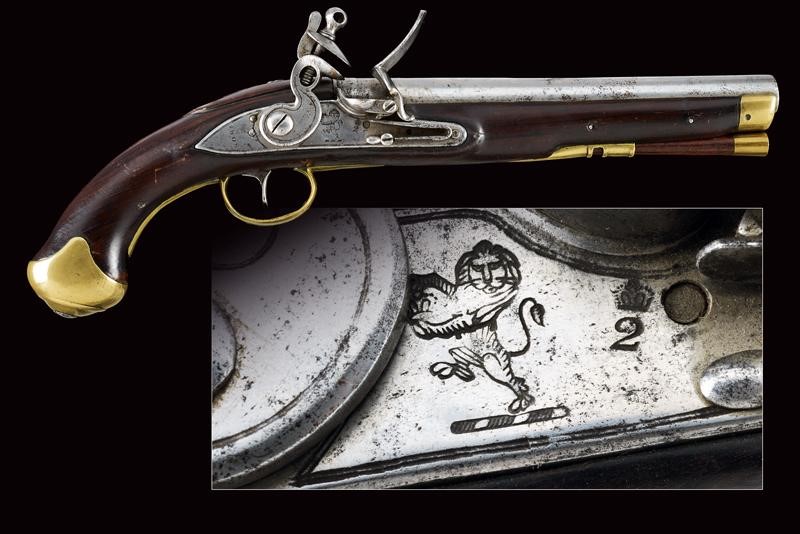 Pistola a pietra focaia di tipo militare | Armi Militari e Memorabilia ...