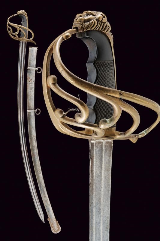 A Bersaglieri non-regulation sabre 1850/60 | Military Arms and ...