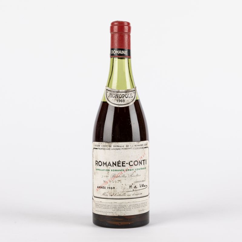 Francia - Domaine de la Romanee Conti Romanee-Conti Grand Cru 1969 ...