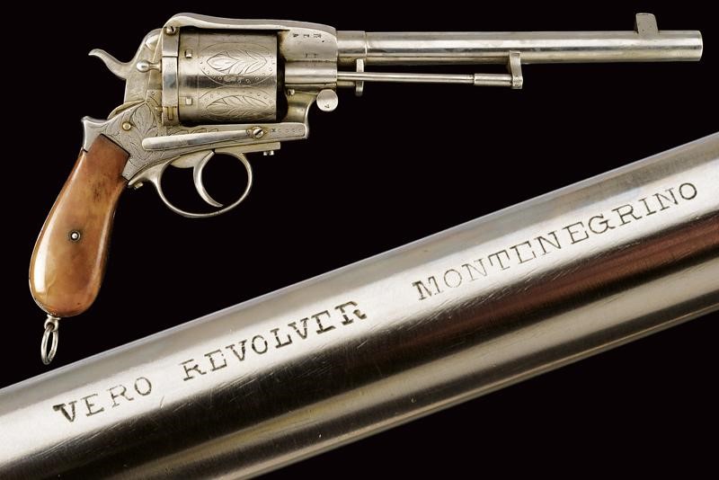 Revolver a percussione centrale Montenegrino 1880 circa | Importanti ...