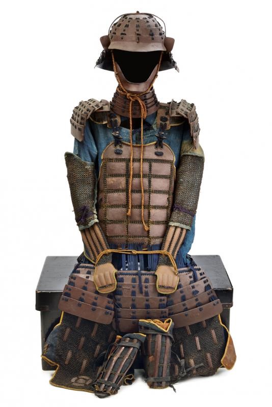 An interesting Karuta Gusoku armour Edo Period (1603-1867) | Rare and ...