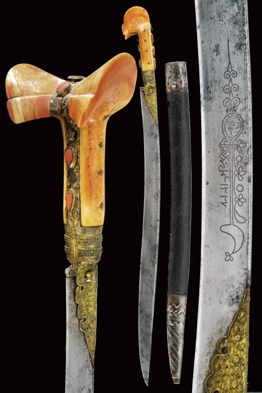 Yatagan XIX Secolo | Importanti Armi Antiche e Armature | Finarte, casa ...