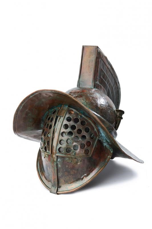 A beautiful replica of a gladiator's (Murmillo) helmet early 20th Century | Rare and Fine ...