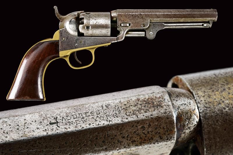 A Colt Model 1849 Pocket Revolver 1858 | Rare and Fine Antique Arms ...