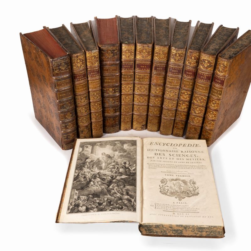 Diderot, Denis - d'Alembert, Jean-Baptiste Le Rond - Encyclopédie, ou ...