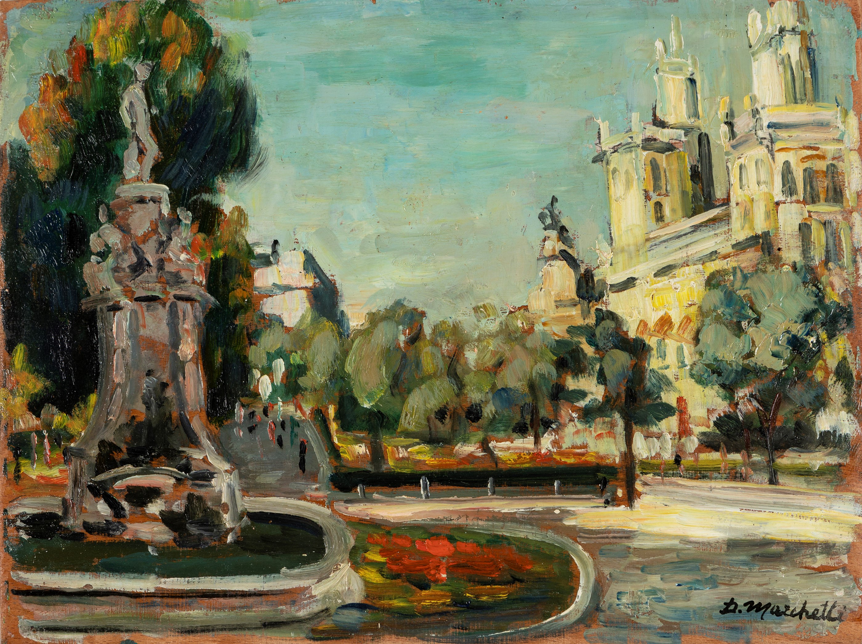 Daniele Marchetti - Madrid, Prado park | 19th and 20th Century ...