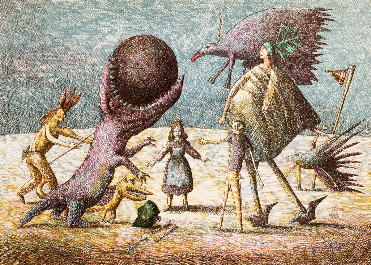Roland Topor - Alice nel paese delle meraviglie | Grafica ...