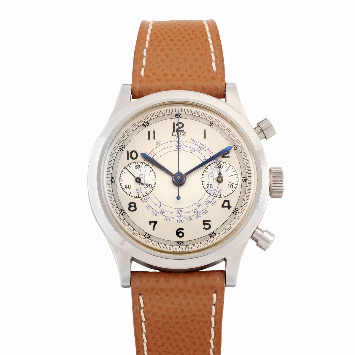 Luz - Clamshell chronograph, 50s | Fine Watches | Finarte, casa d'aste