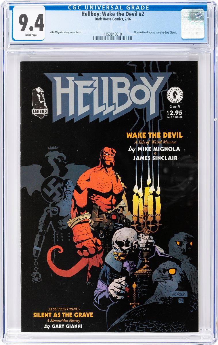 Hellboy: Wake the Devil # 2 1996 | Original Comic Arts & Illustrations ...