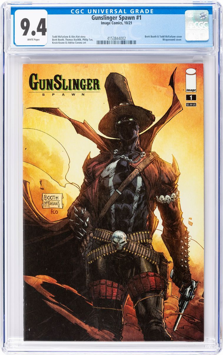 Gunslinger Spawn # 1 2021 | Original Comic Arts & Illustrations | Finarte, casa d'aste