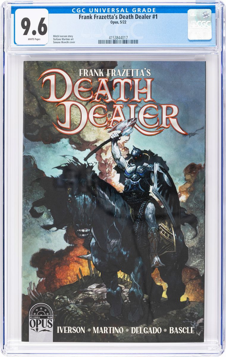 Frank Frazetta's Death Dealer # 1 2022 | Original Comic Arts ...