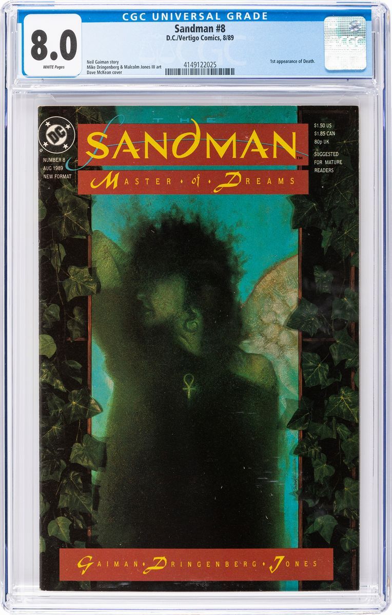 Sandman # 8 1989 | Original Comic Arts & Illustrations | Finarte, casa ...