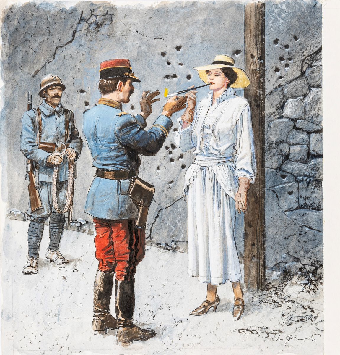 Aldo Di Gennaro - Mata Hari anni 2000 | Original Comic Arts ...