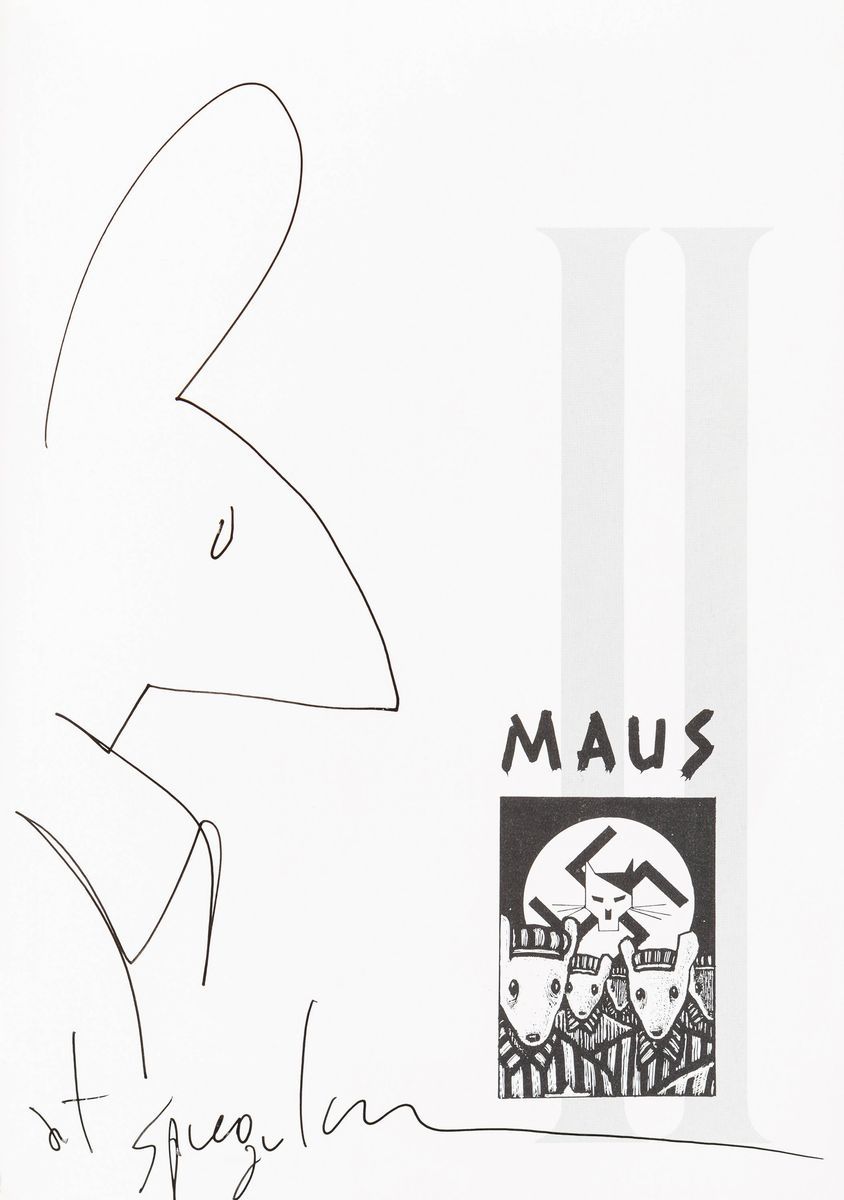 Art Spiegelman - Maus 1992 | Original Comic Arts & Illustrations | Finarte, casa d'aste