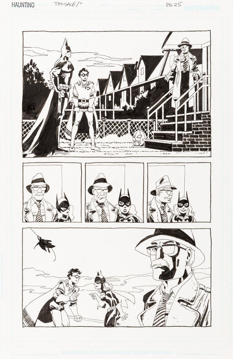 Tim Sale - Batman: The Long Halloween Special 2021 | Original Comic ...