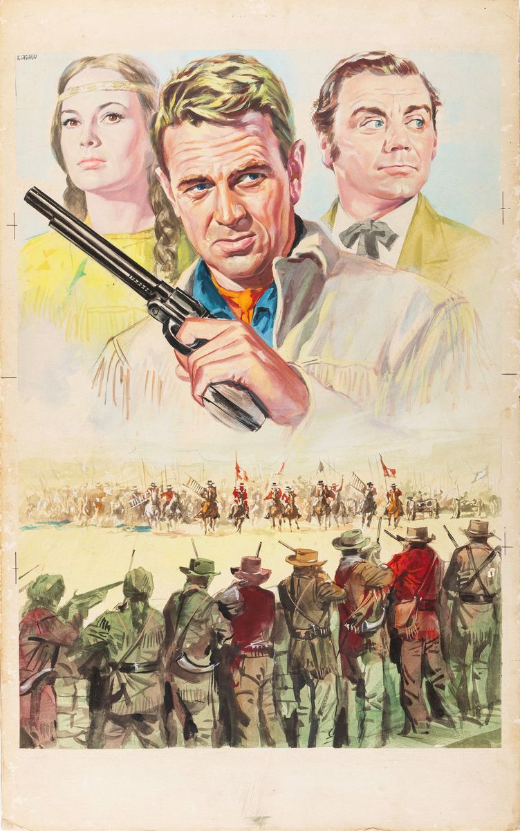 Renato Casaro - Alamo (The Last Command) 1955 | Original Movie Poster ...