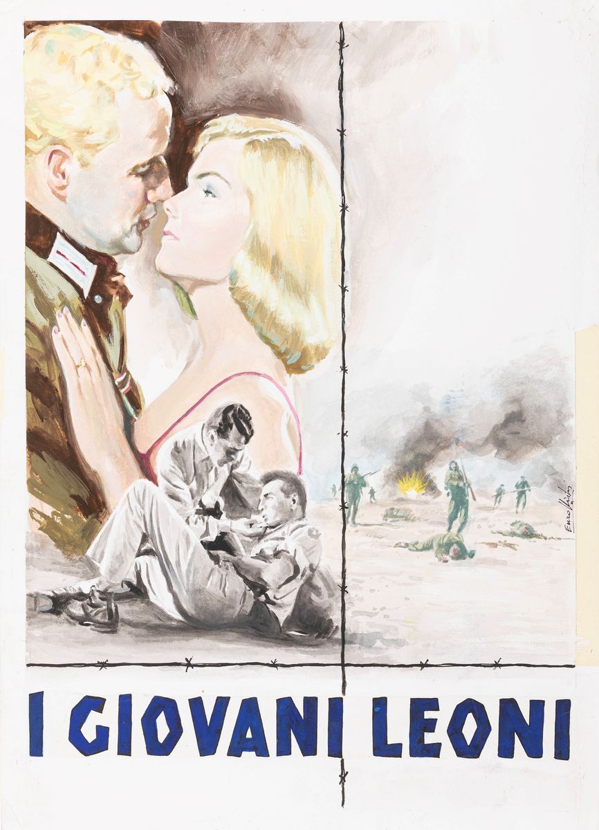 Enzo Nistri - I giovani leoni (The Young Lions) 1958 | Original Movie ...